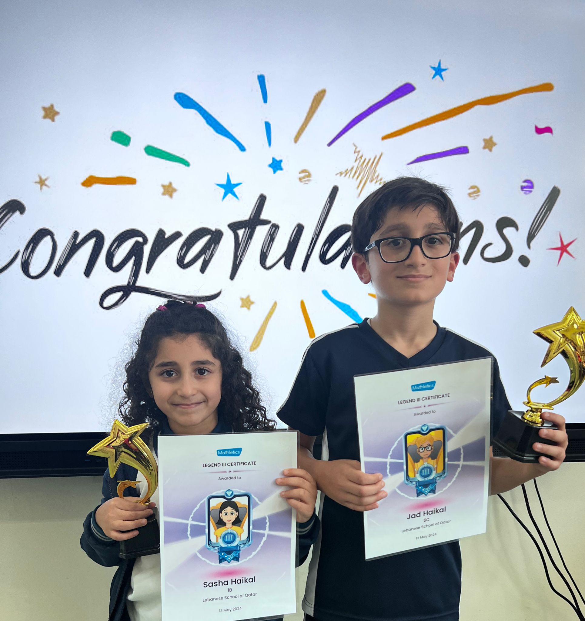 Mathletics Legend Certificates – LSQ Times